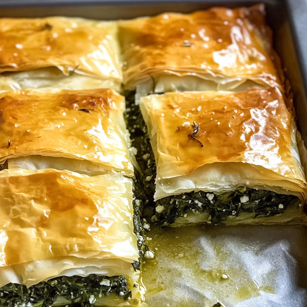 Spanakopita (Greek Spinach Pie)